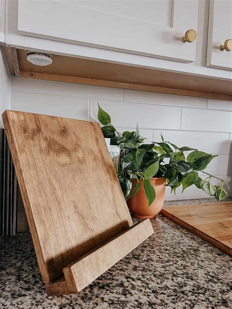 Cookbook Stand Diy Artofit