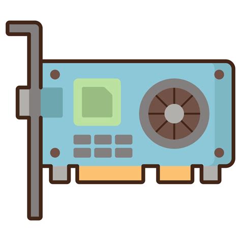 Graphics Card Gpu Pcie Icon Download On Iconfinder