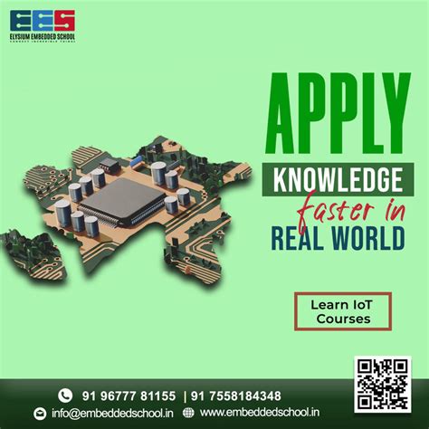 Elysium Embedded School On Linkedin Iot Education Career