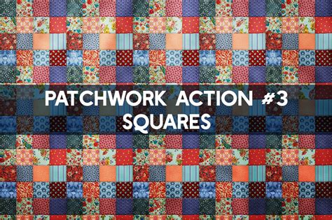 Patchwork Effect Photoshop Toolkit Design Cuts