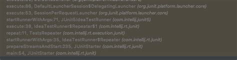 Where Is Intellij Rt Junit Junitstarter Stack Overflow