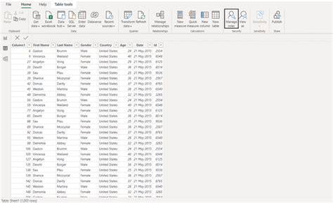 Power Bi Hiding Tables Columns And Fields From Power Pivot