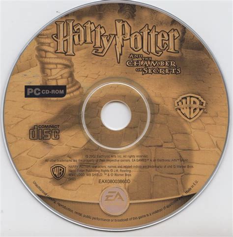 Harry Potter And The Chamber Of Secrets Cover Or Packaging Material Mobygames