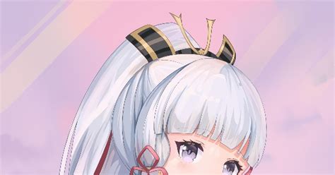 原神 绫华 赏冬的猫のイラスト Pixiv