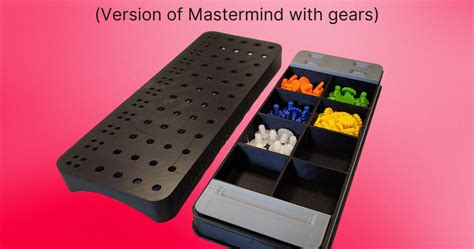 Zahnrad Raden Version Of Mastermind With Gears By Max Siebenschl Fer