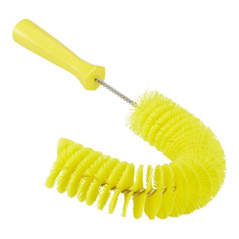 Vikan 53726 14 Yellow Medium Pipe Exterior Brush