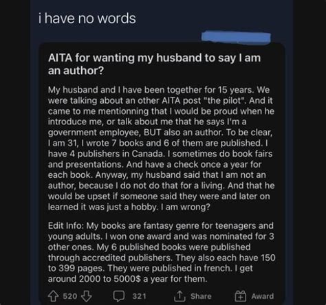 Response From The “pilot” Story I Cannot Find The Original Post But