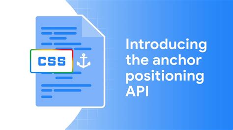 Css Anchor Positioning Api Rfrontend