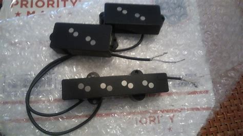 Bartolini B Axes Pj Bass Pick Ups Reverb