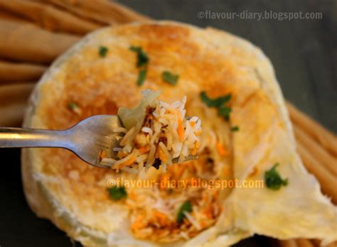 Flavour Diary Prawn Dum Biryani Recipe