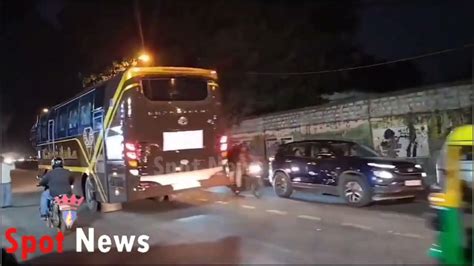 നവകേരള സദസ്സ് മുഖ്യമന്ത്രിക്കും മന്ത്രിമാർക്കുമുള്ള ആഢംബര ബസ് കേരളത്തിലേക്ക് പുറപ്പെട്ടു Youtube