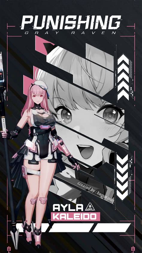 Wallpaper Punishing Gray Raven Ayla Kaleido Ilustrasi Karakter