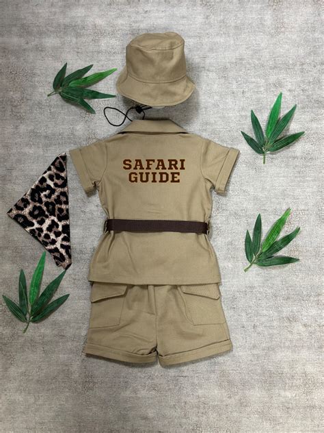 Fancy African Safari Costume Safari Explorer Safari Adventure Etsy