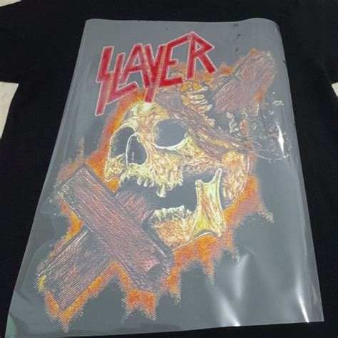 Jual Sablon Dtf Band Slayer Sablon Raster Dtf Shopee Indonesia