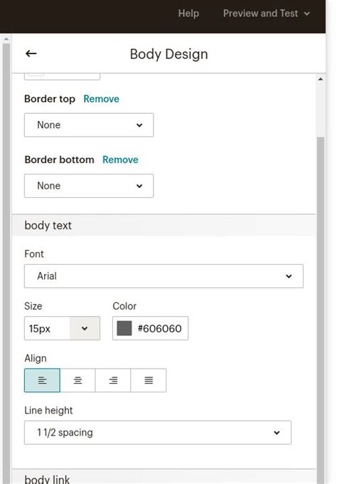 Mailchimp Modify Line Spacing Vntweb