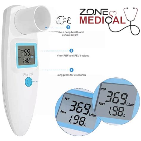 Jual PEAK FLOW METER SPIROMETER DIGITAL SONMOL Shopee Indonesia