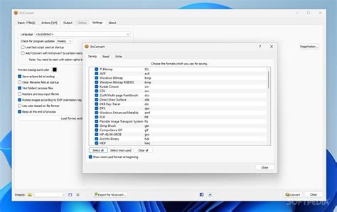 Xnconvert Review Covers A Multitude Of Batch Image Conversion Uses Softpedia