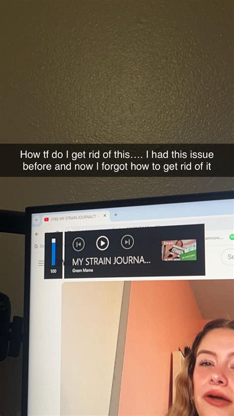 Help Audio Bar Wont Go Away Rchrome