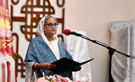 Sheikh Hasina Takes Oath As Bangladesh Pm For Fifth Term