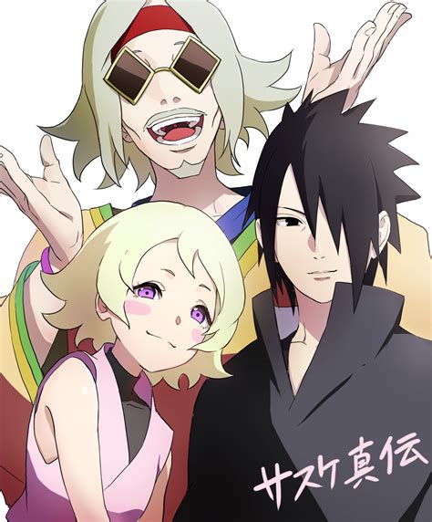 Uchiha Sasuke Oyashiro En And Chino Naruto And 1 More Drawn By