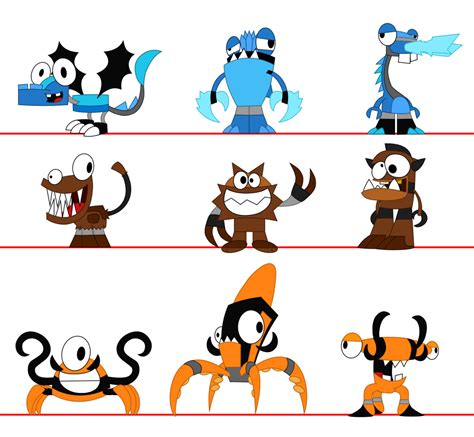 Smbslized S2 Mixels By Smbsartz On Deviantart