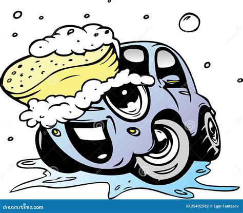 Car Wash Stock Vector Illustration Of Speed Side Isolated 25402582