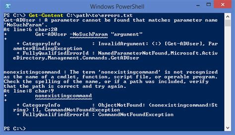 Powershell Log Exceptions And Continue Active Directory Module Stack Overflow