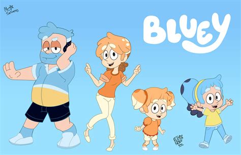 Bluey By Mr Saturated On Deviantart