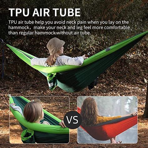 Parachute Outdoor Ultralight Flat Nylon Double Camping Haven Hammocks
