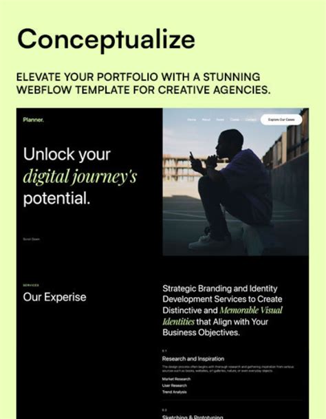 Conceptualize Portfolio Html Responsive Website Template