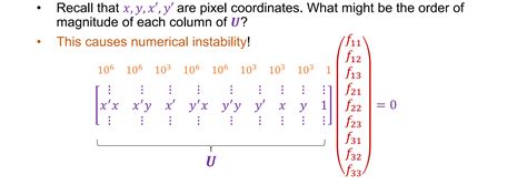计算机视觉 07 Epipolar Geometry W434s Blog