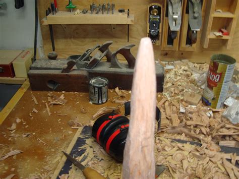 Brotherwood Make A Chisel Handle From Firewood