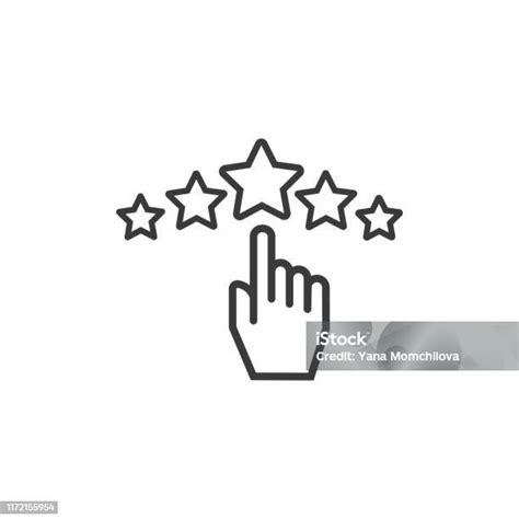 手と星 レビューアイコン品質評価フィードバック アイコンのベクターアート素材や画像を多数ご用意 アイコン イラストレーション