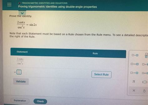 Solved Question O Trigonometric Identities And Equations Proving