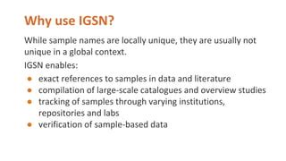 Igsn Webinar Jul Slides Ppt