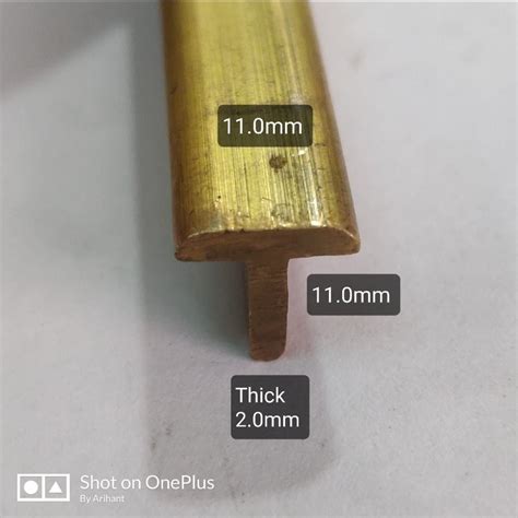 Germany Brass T Section At Best Price In Chennai Id 23199448788