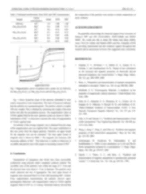 Solution 2013 442 Polymer Matrix Templated Synthesis Manganese Zinc
