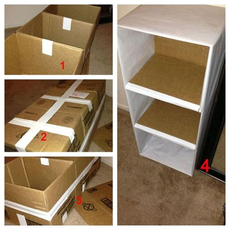 Organizadores con cajas de cartón Diy cardboard furniture Diy storage boxes Diy toy box