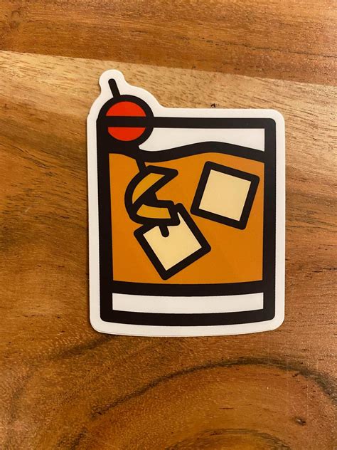 Sticker Old Fashioned The Local Store
