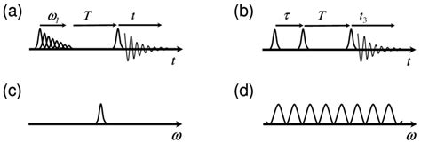 7 Frequency Vs Time Domain 2d Ir Method Pulse Sequence Of The Double