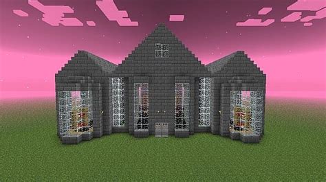 Redstone Lit House Minecraft Project