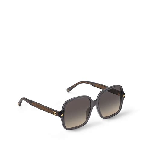 Lv Aura Square Sunglasses Luxury S00 Grey Louis Vuitton