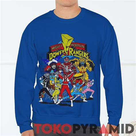 Mighty Morphin Power Rangers Sabans Shirt Tokopyramid