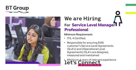 Hitanshi Baisoya On Linkedin We Are Hiring For Service Level Management Professional If You Are