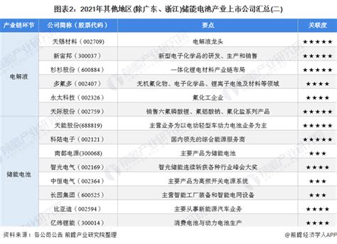 2021年储能电池行业上市公司全方位对比 Ofweek锂电网