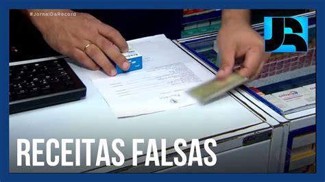 Golpistas usam receitas falsas para comprar e revender remédios
