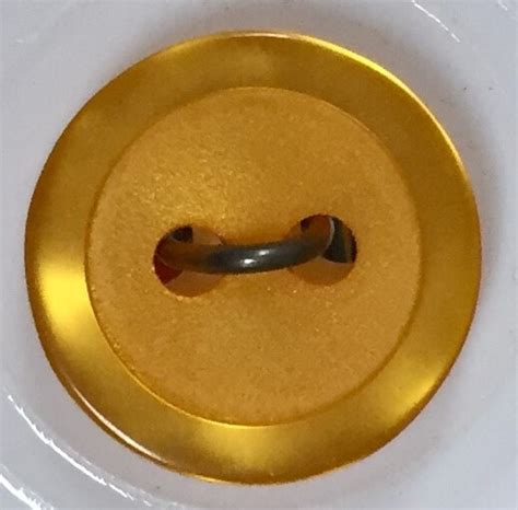 Button 11mm Orange