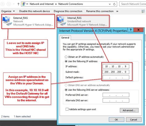 Configuring A Windows Router For Hyper V Using Routing And Remote Access Services RRAS