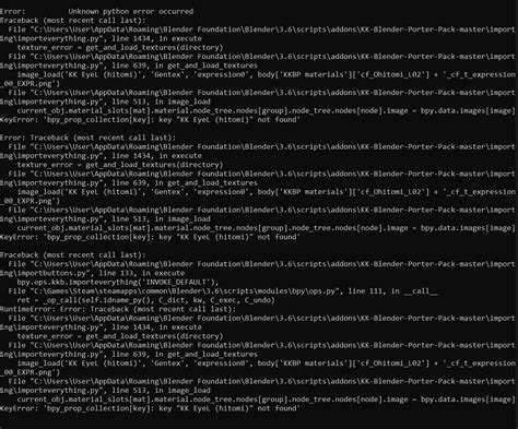 Import Gives Some Errors And Stops · Issue 466 · Flailingfogkk