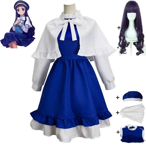 Tomoyo Daidouji Cosplay Costume Set Card Captor Sakura Ccs Anime